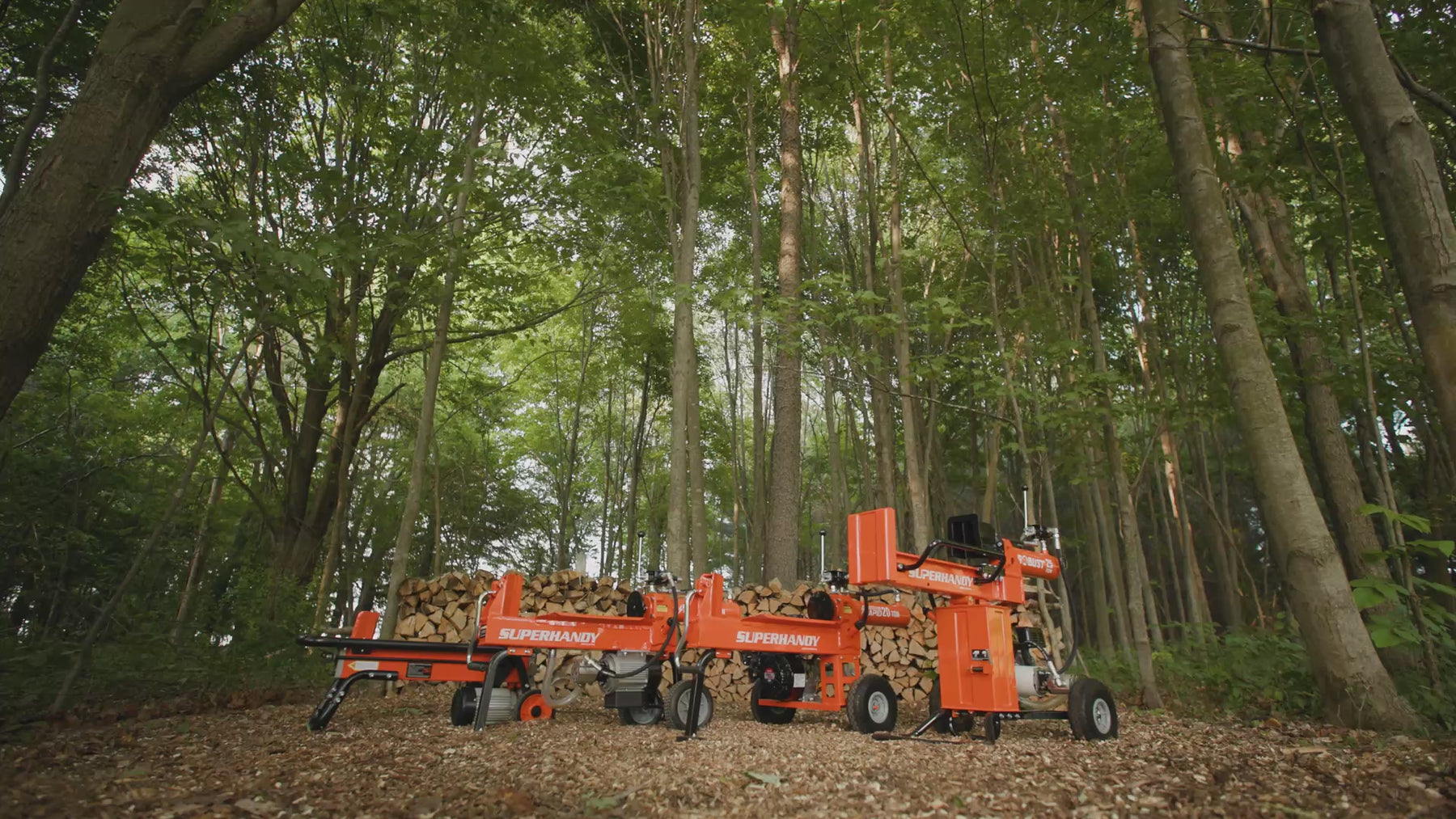 14 Ton Electric Log Splitter - 120V Corded, 20" Max Log Length ...