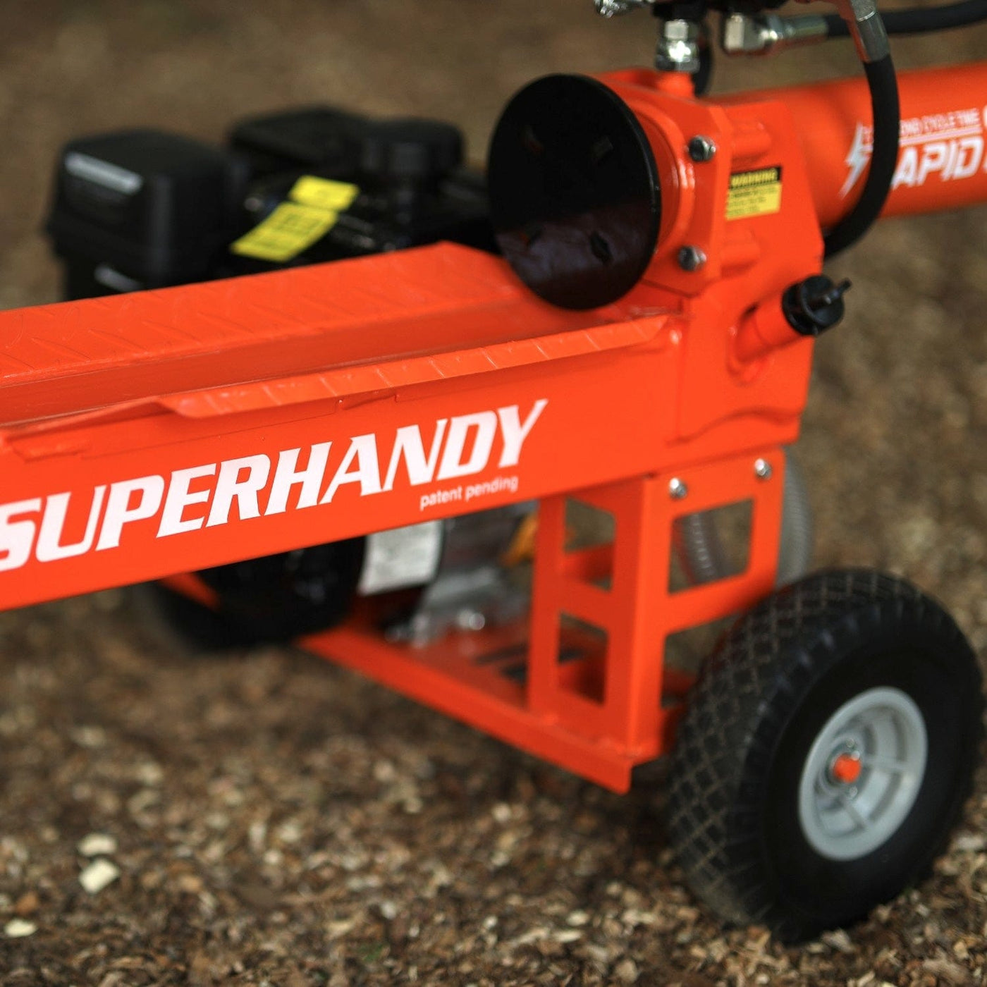20 Ton Gas Log Splitter - 7HP 209CC, 20" Max Log Length | SuperHandy ...