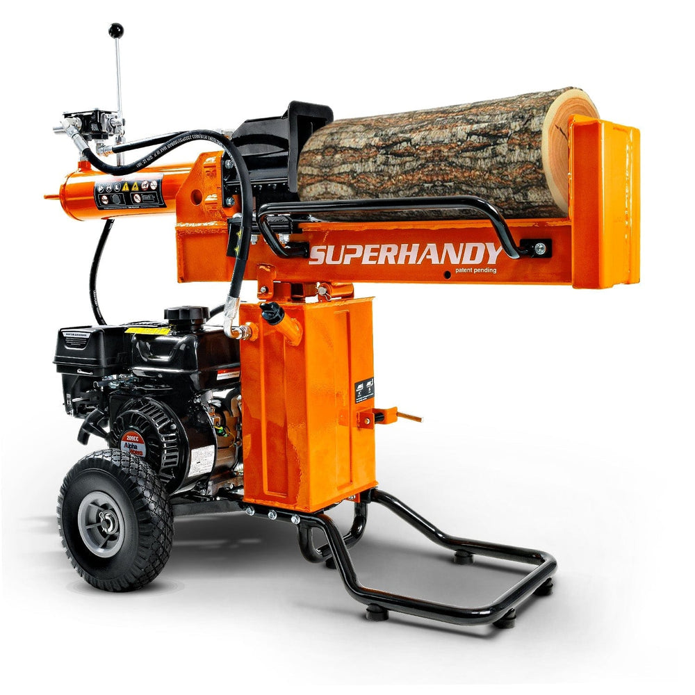 25 Ton Gas Log Splitter - 7HP 209CC, 20" Max Log Length | SuperHandy ...