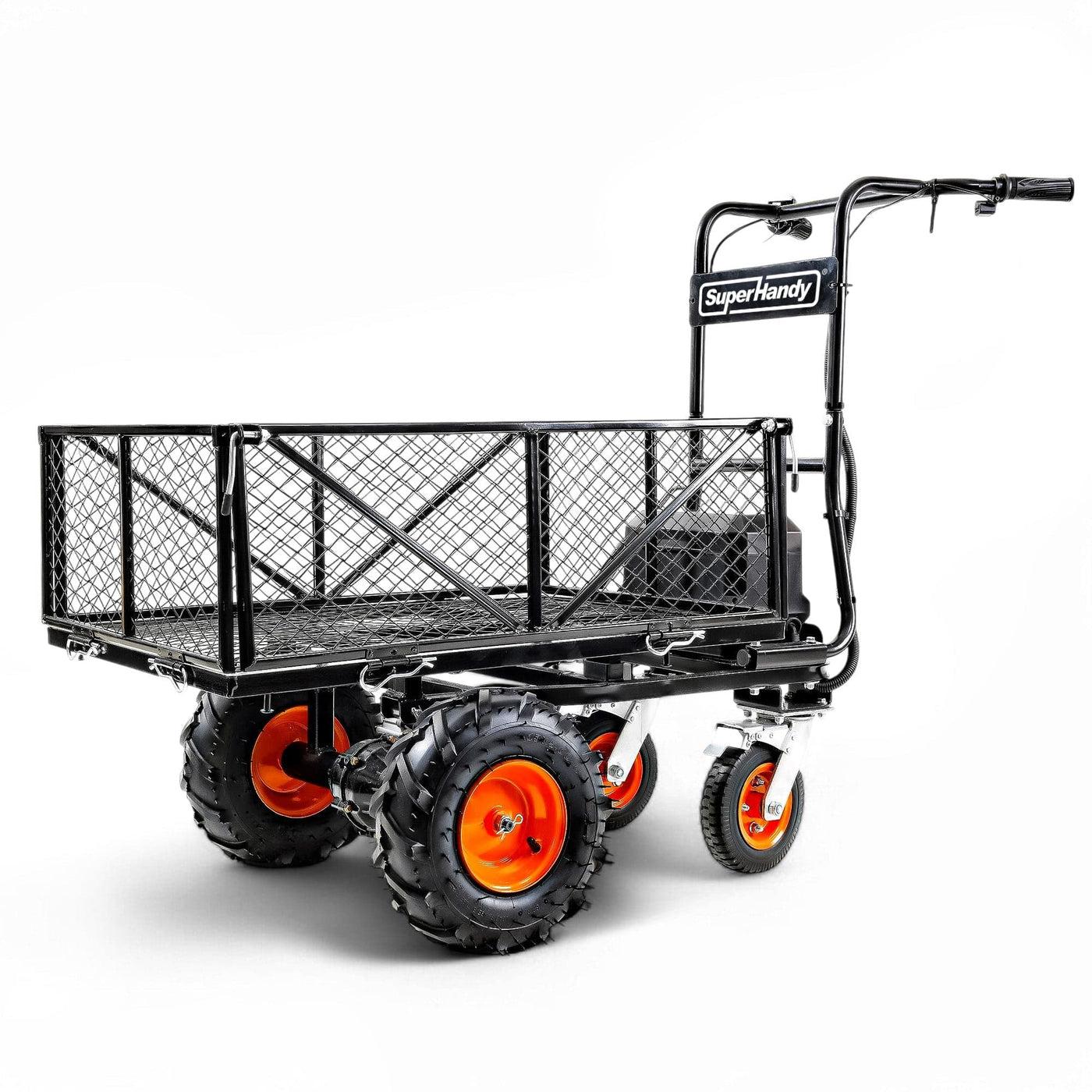 SuperHandy 48V AGM Electric Utility Cart | Heavy-Duty Power Wagon, 660 ...