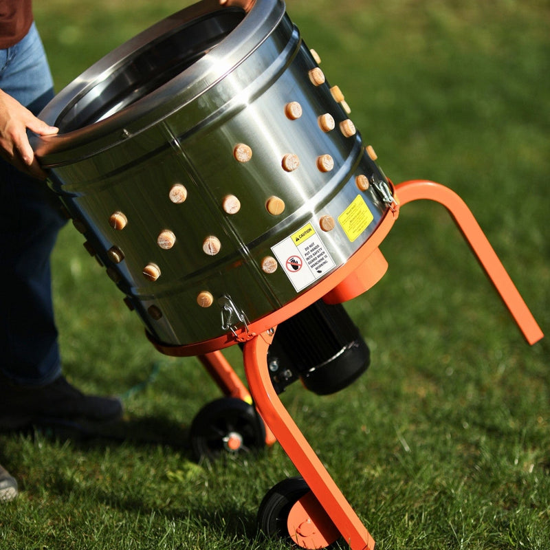 Chicken Plucker & Poultry Defeather Machine - 120V Corded | SuperHandy ...