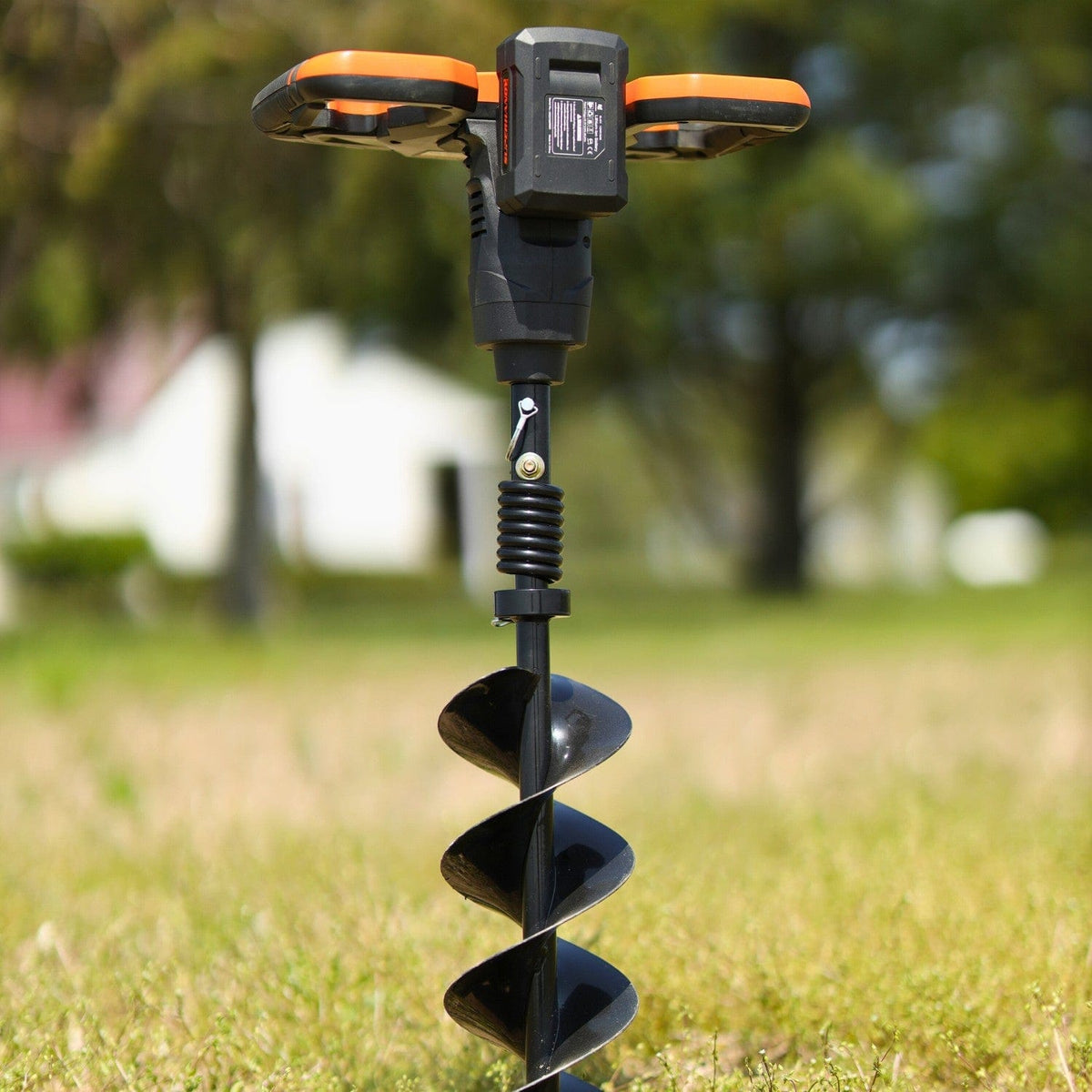 Electric Earth Auger - 48V 2Ah Battery, 6" x 30" Bit | SuperHandy ...