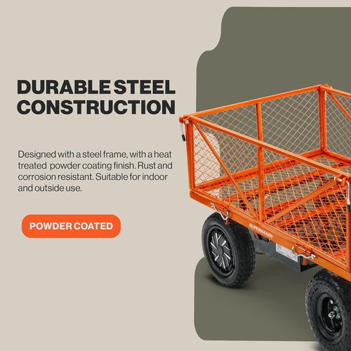 Electric Garden Cart Pro | SuperHandy - SuperHandy