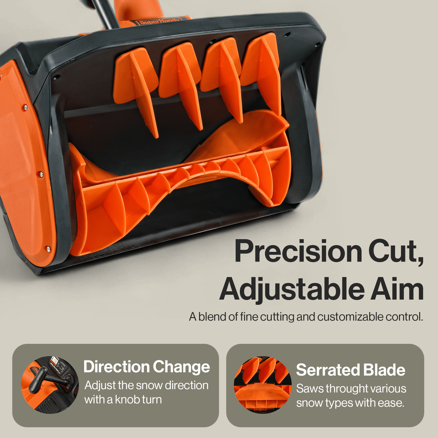 Electric Snow Thrower Pro | SuperHandy - SuperHandy