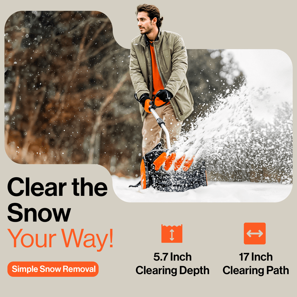 Electric Snow Thrower Pro | SuperHandy - SuperHandy