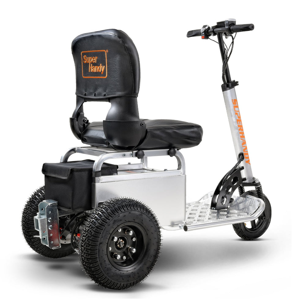 Electric Utility Tugger Cart - 24V 9Ah Battery, 2600lbs Towing Capacity ...