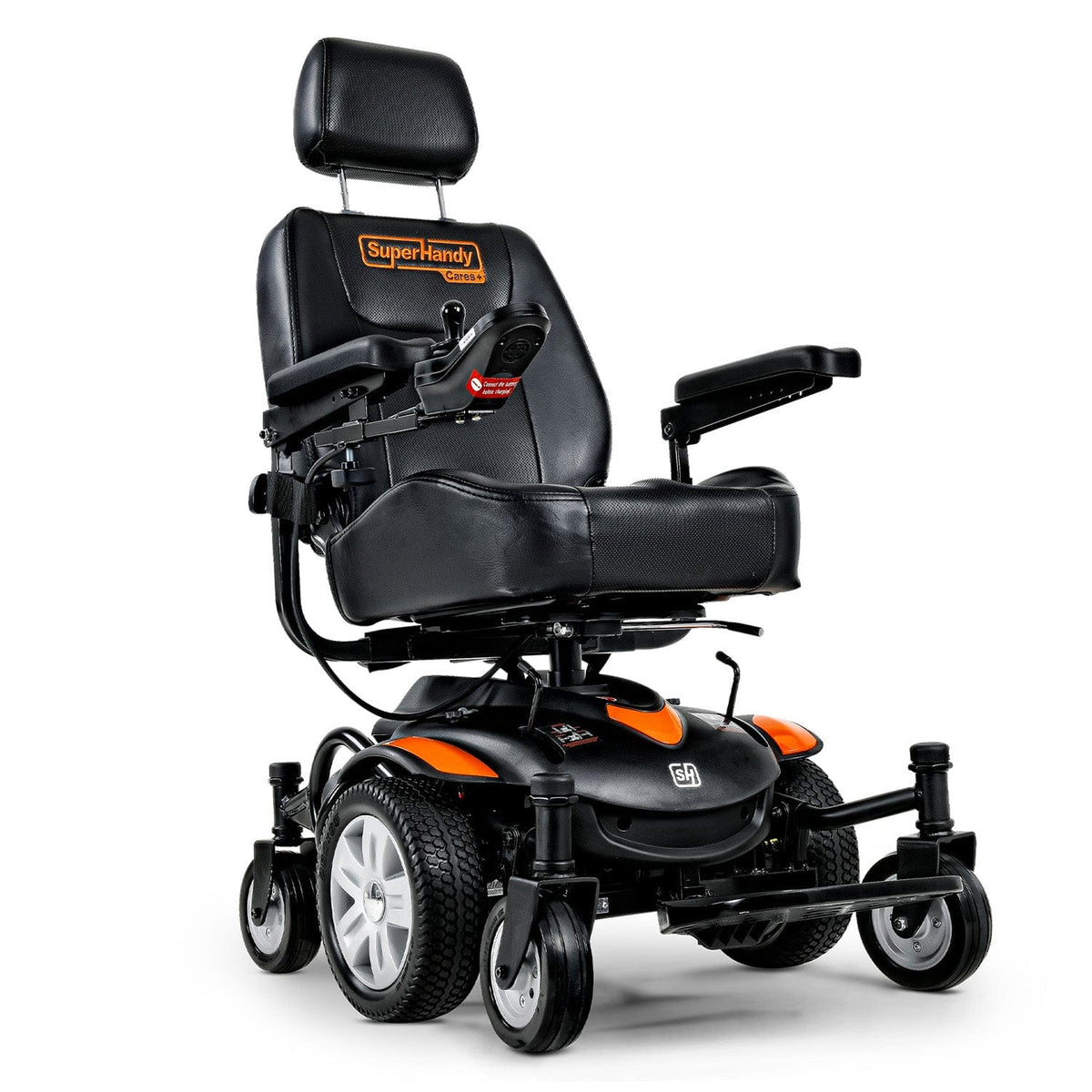GoRide CRX Powerchair - 300 lb Capacity, 12.8 Mile Range - SuperHandy