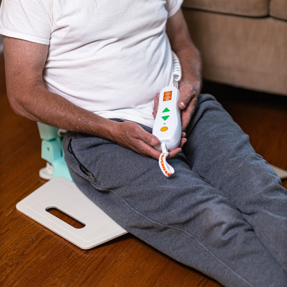 GoRise LT Portable Floor Lift - 19 lbs, 330 Lbs Capacity | SuperHandy ...