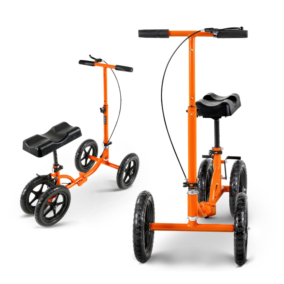 Knee Walker - Height Adjustable, 330Lbs Max Weight | SuperHandy ...