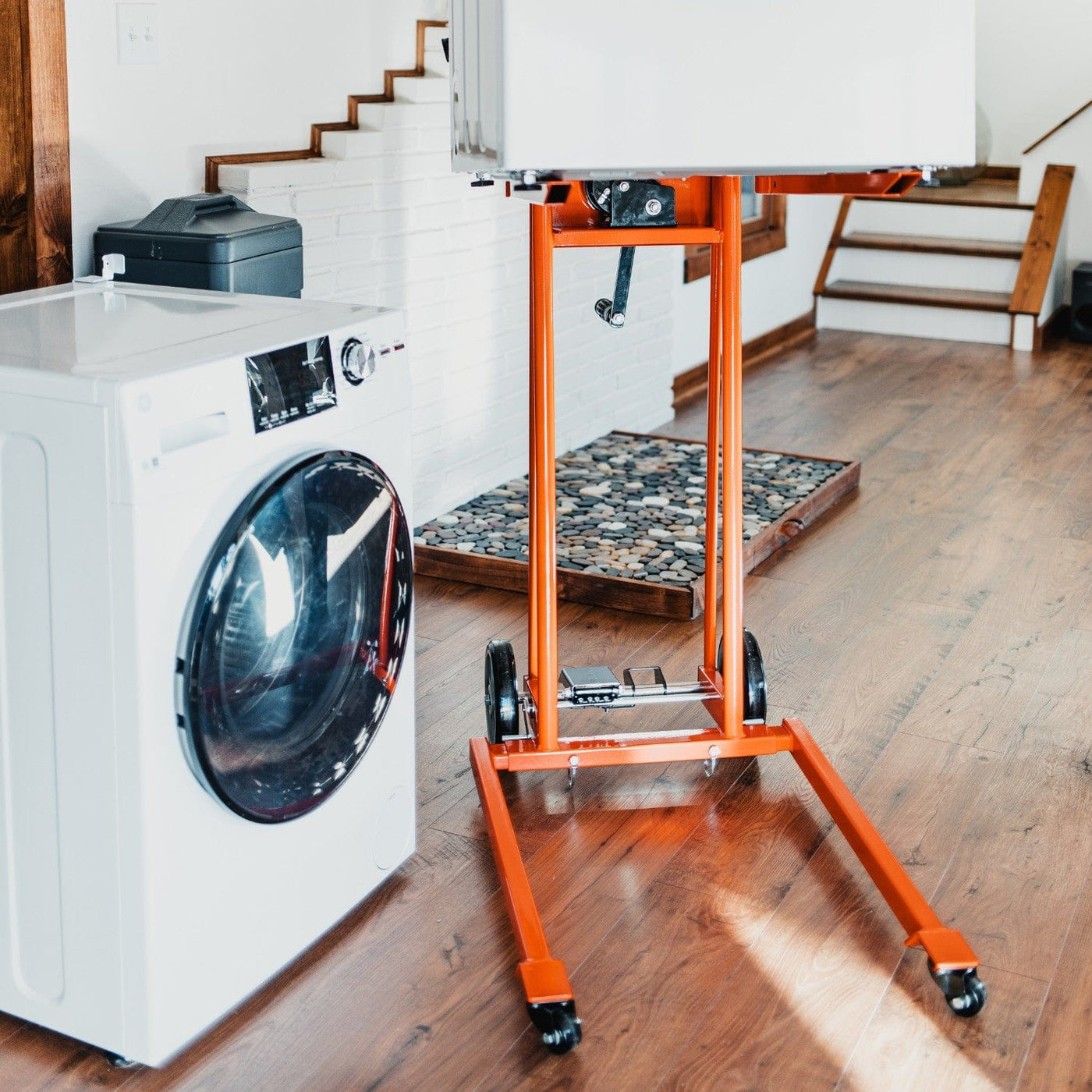 Material Lift Stacker & Pallet Dolly - 40" Lift Height | SuperHandy ...