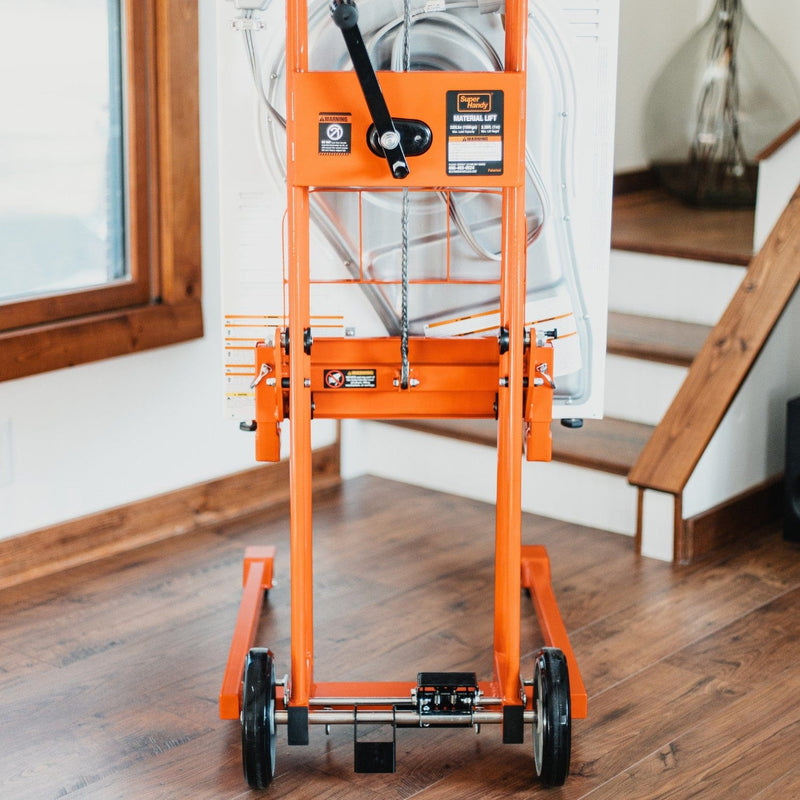 Material Lift Stacker & Pallet Dolly - 40" Lift Height | SuperHandy ...