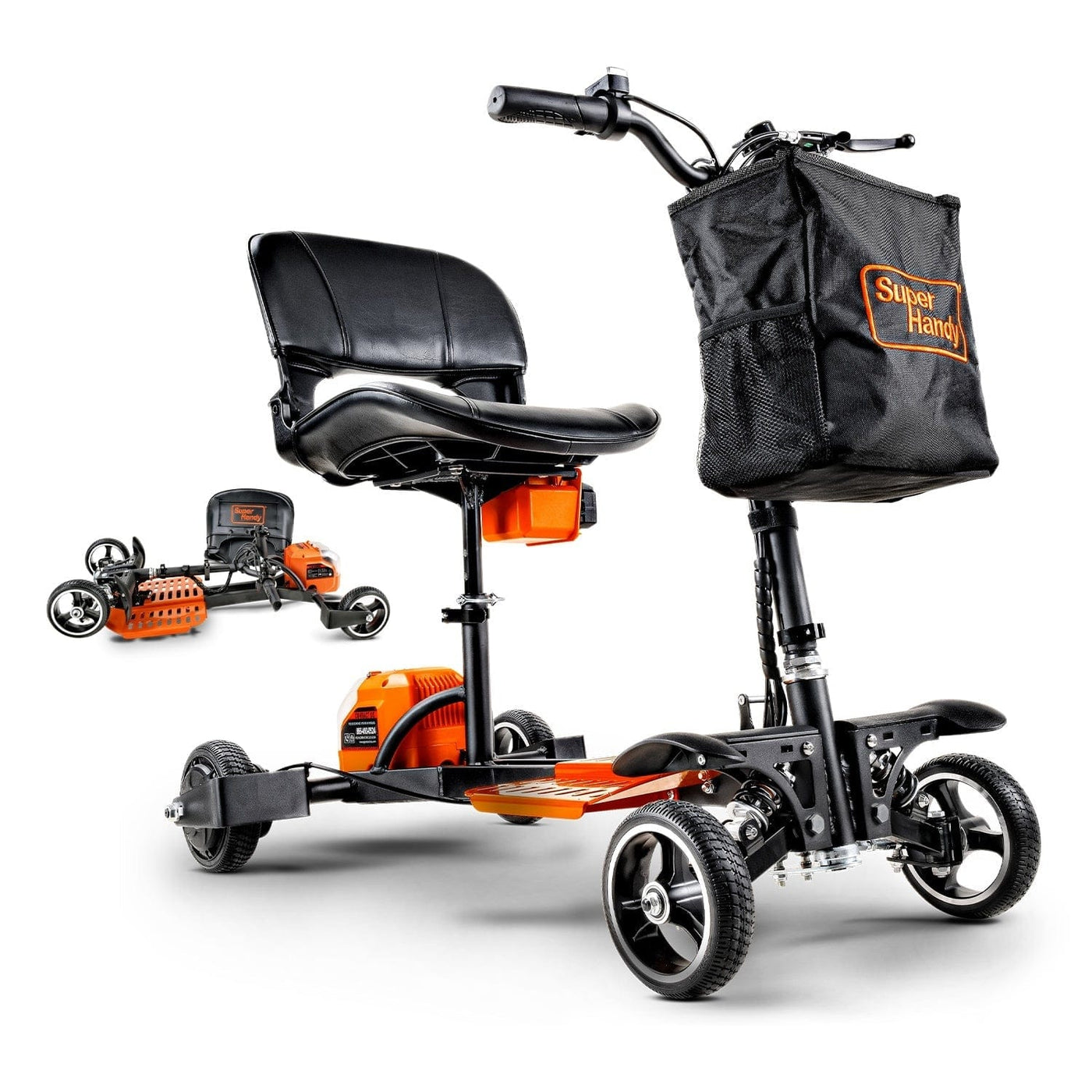 Mobility Scooter Pro - Foldable, 48V Li-Ion Battery, 330lbs Load ...
