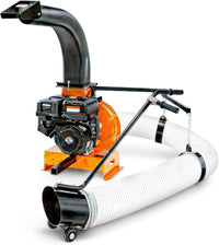 SuperHandy Truck Loader Leaf Vacuum – 15HP Electric Start Engine, Serr ...