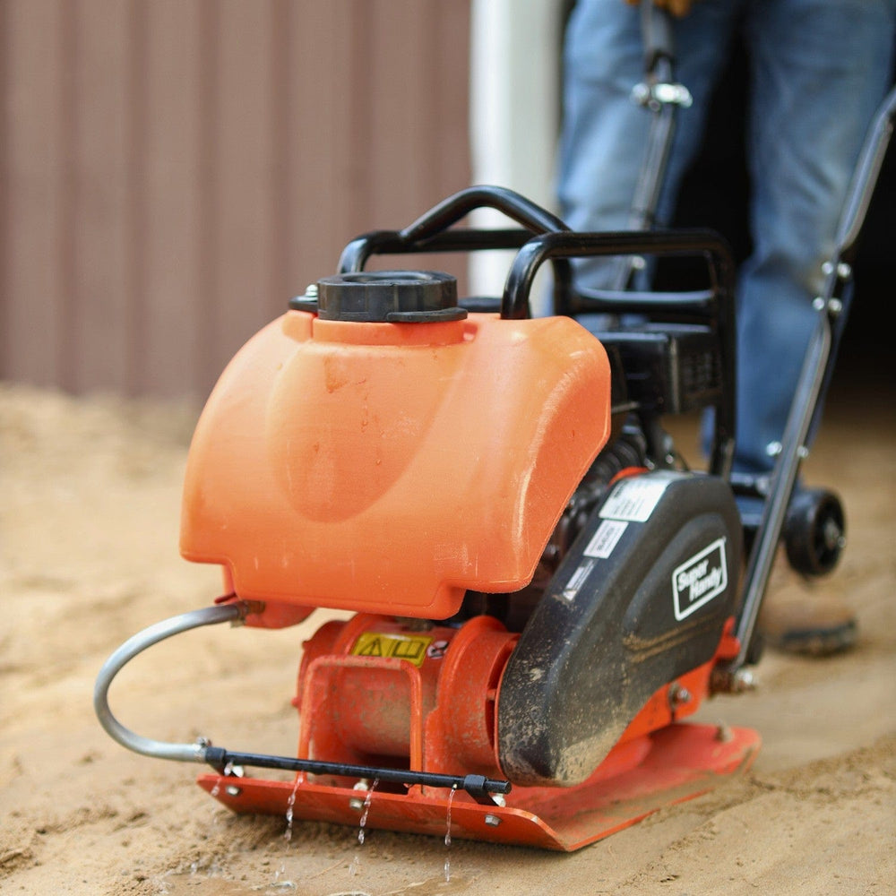 Plate Compactor - 7HP 209CC, 12" Max Tamper Depth, Water Tank ...