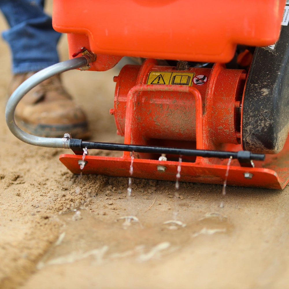 Plate Compactor - 7HP 209CC, 12" Max Tamper Depth, Water Tank ...