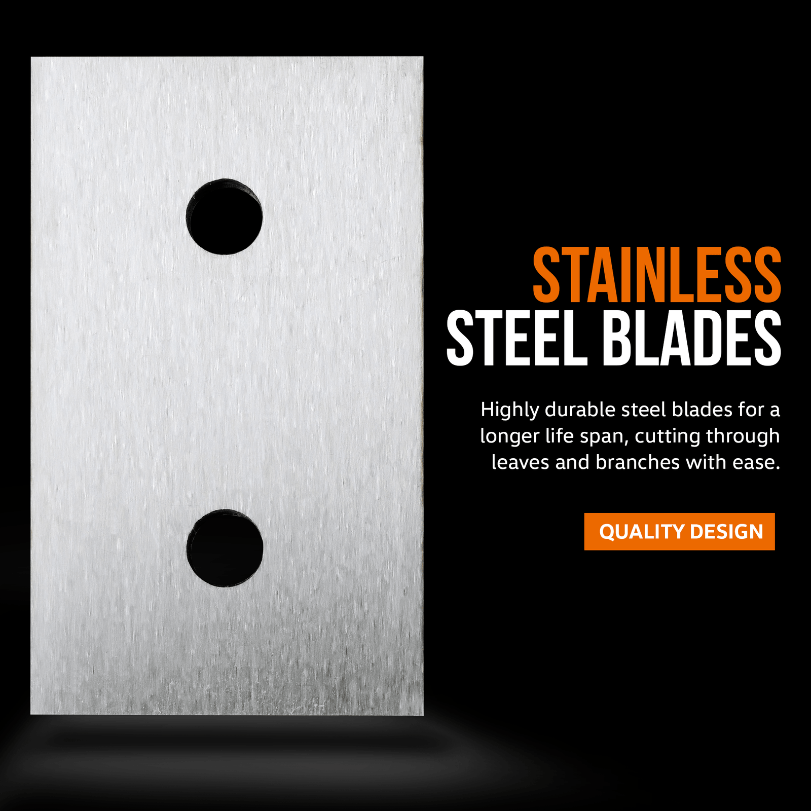 Replacement Wood Chipper Blades - For Wood Chipper Compact | SuperHandy ...