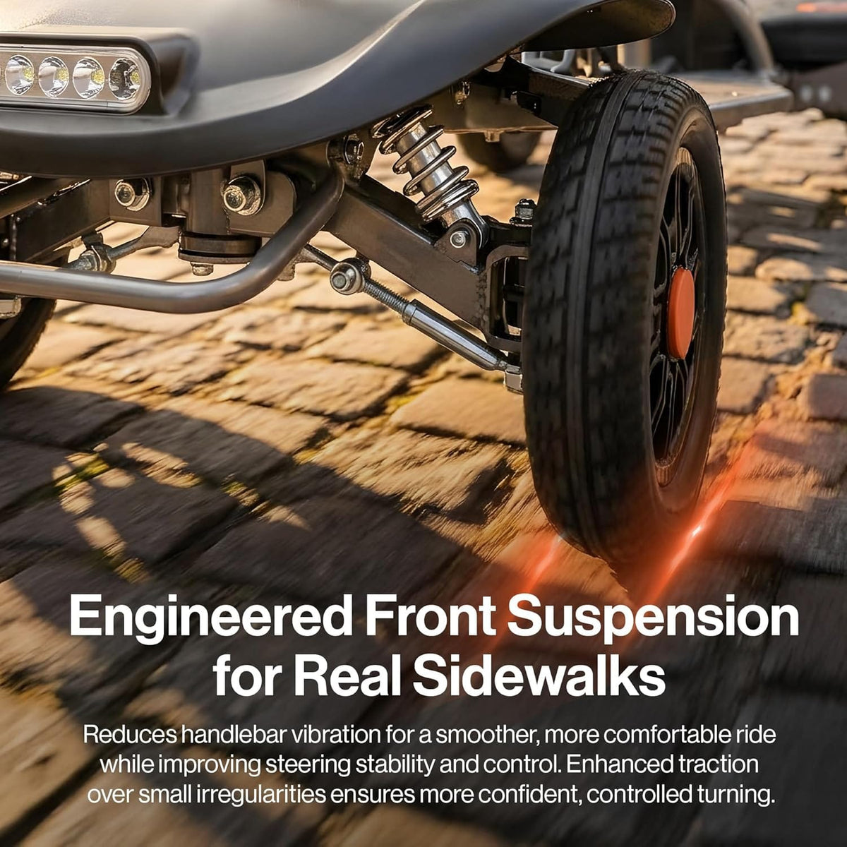 SuperHandy Passport Flex 4 Wheel Power Mobility Scooter - SuperHandy